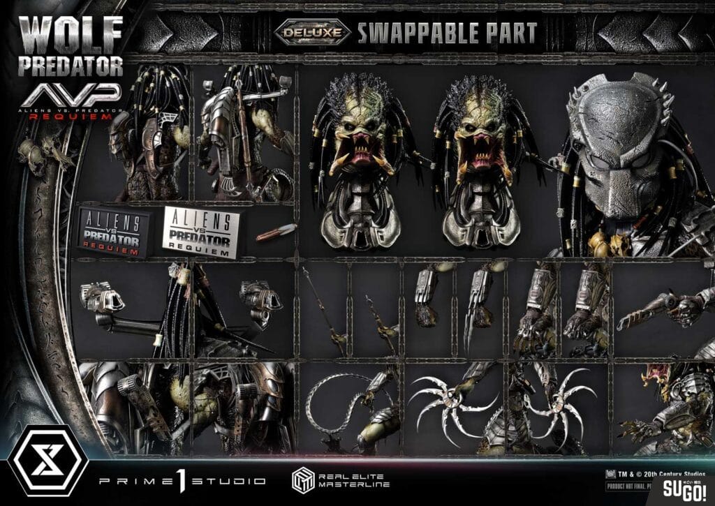Prime 1 Studio REMAVP-01DX Real Elite Masterline Aliens vs. Predator ...