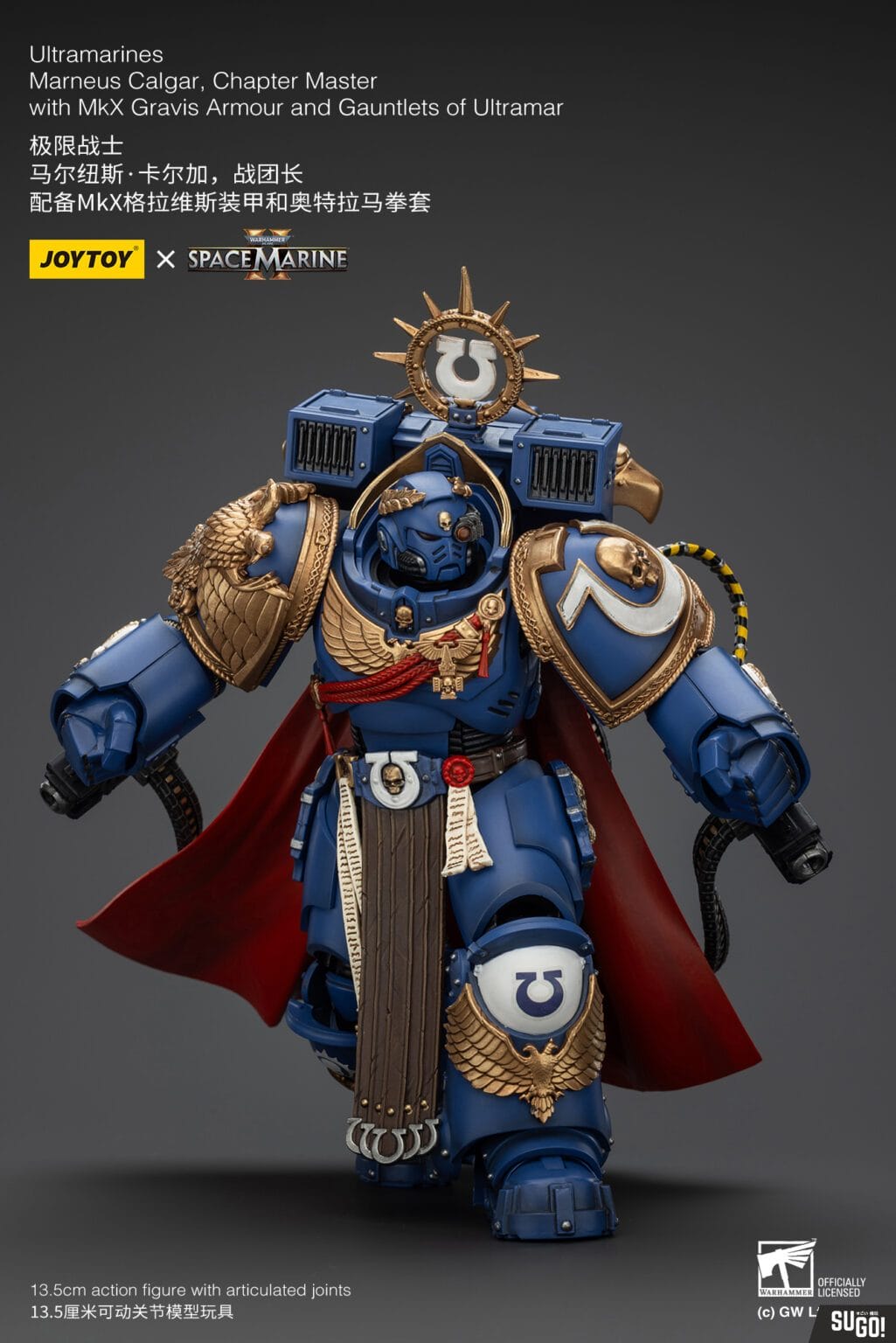 Joy Toy JT01338 Warhammer 40K Ultramarines Marneus Calgar Chapter ...