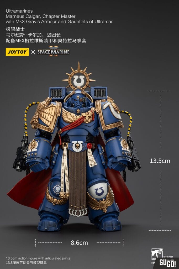 Joy Toy JT01338 Warhammer 40K Ultramarines Marneus Calgar Chapter ...