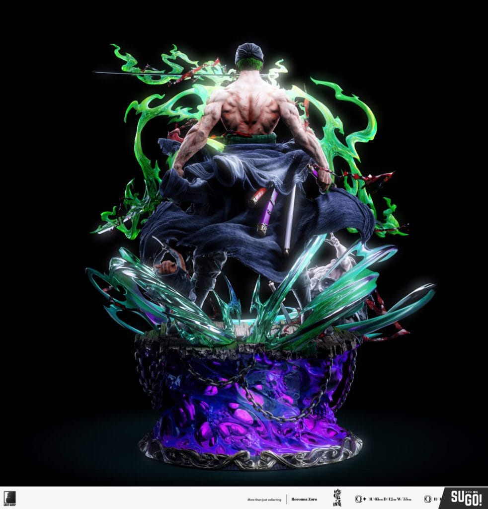 Last Sleep One Piece Zoro Studio Q+ Ver. 1/4 GK Statue - Sugo Toys ...