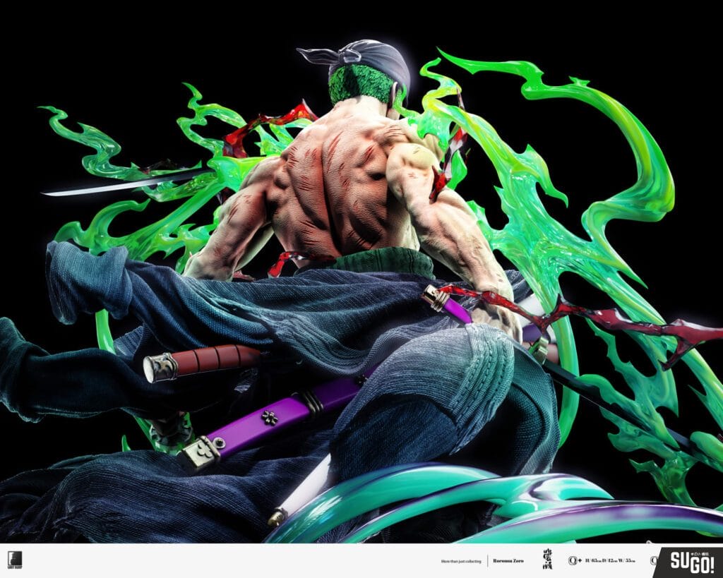 Last Sleep One Piece Zoro Studio Q+ Ver. 1/4 GK Statue - Sugo Toys ...
