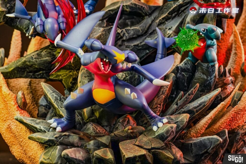 Misaki Studio x Pokemon Garchomp Evolution 36cm(H) GK Statue - Sugo ...