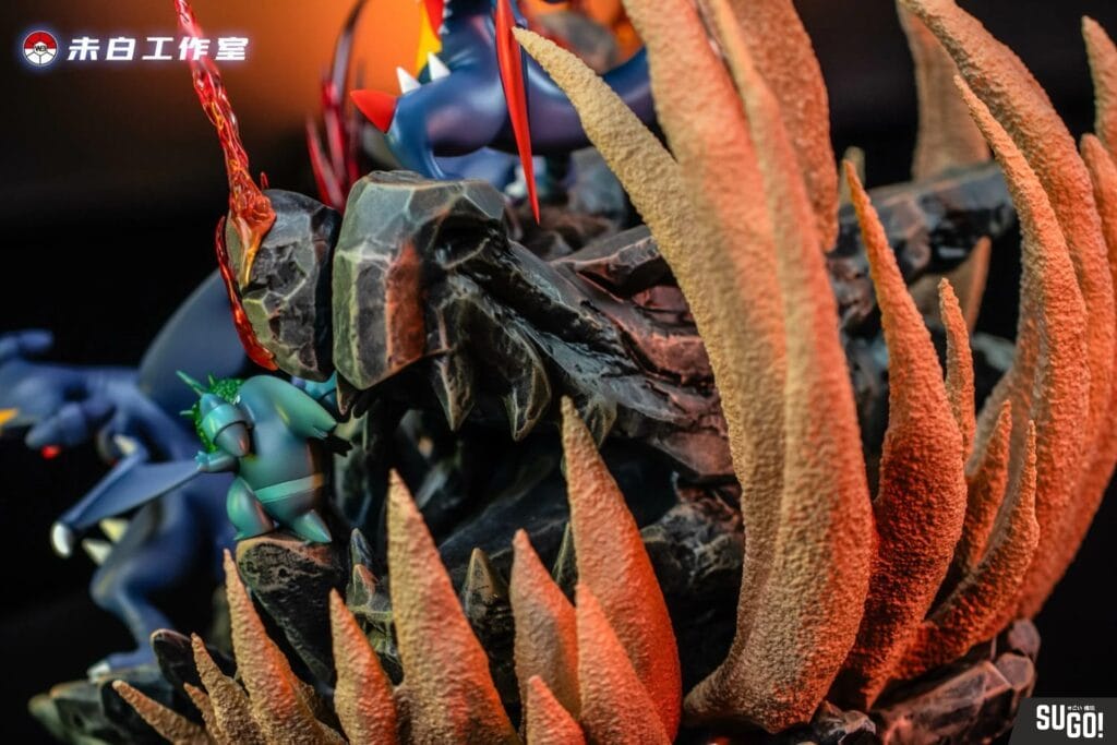 Misaki Studio x Pokemon Garchomp Evolution 36cm(H) GK Statue - Sugo ...