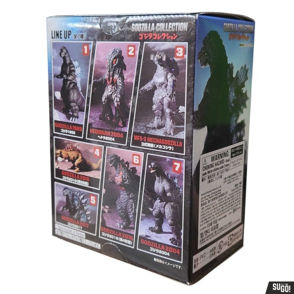 MonsterVerse Bandai Shokugan Sofvi Selection Godzilla PVC Figure Blind Box - Sugo Toys | Action ...