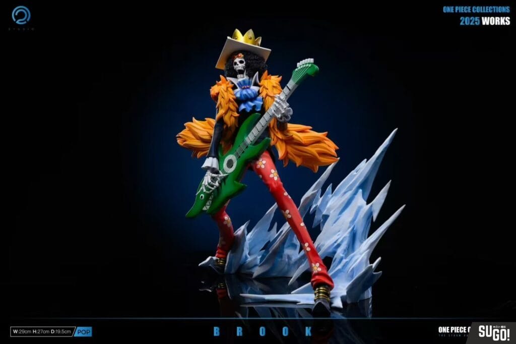 C2 Studio One Piece Brook Crouching Ver. POP 28cm(H) GK Statue - Sugo ...