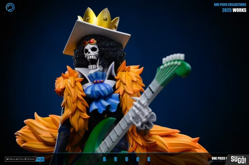 C2 Studio One Piece Brook Crouching Ver. POP 28cm(H) GK Statue - Sugo ...