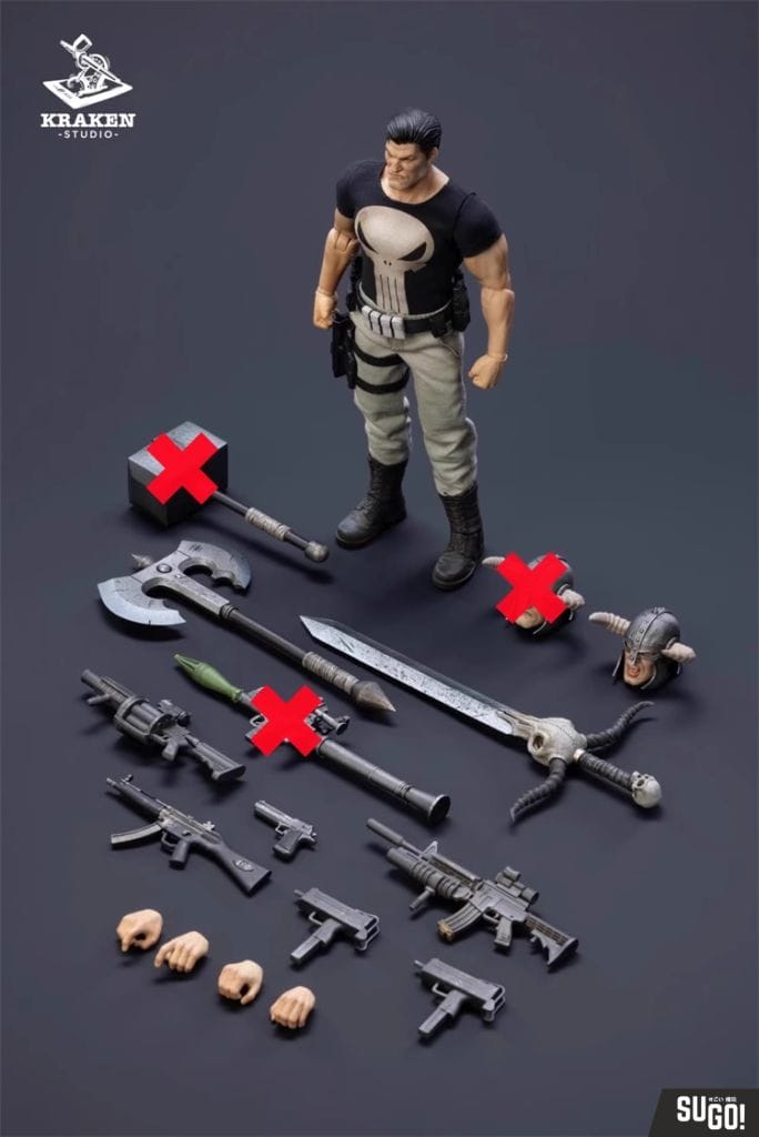 Kraken Studio Crime Buster Standard Ver. 1/12 Action Figure - Sugo Toys ...