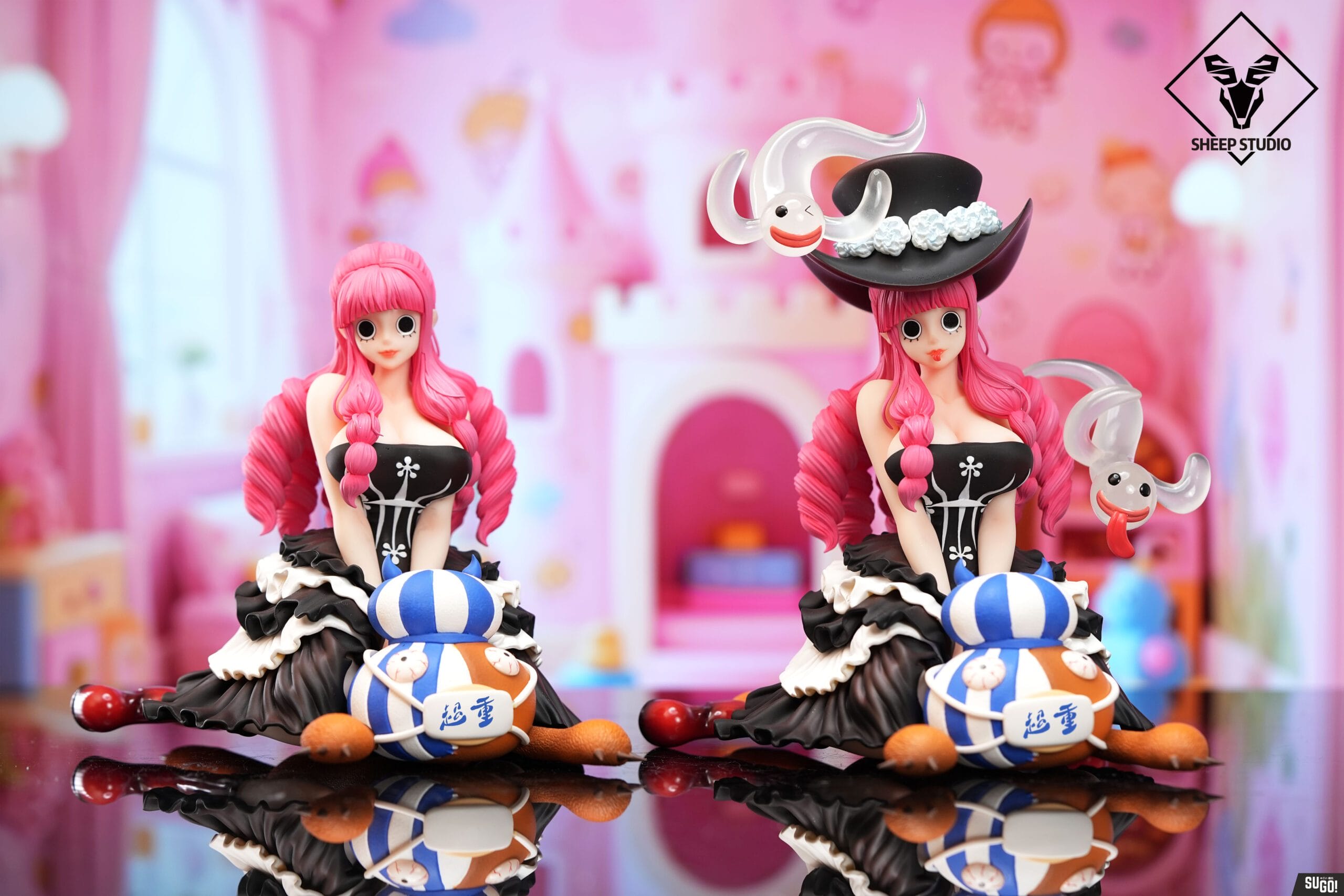 Sheep Studio One Piece Perona Tongue Out Ver. Pop 16.7cm(H) GK Statue ...