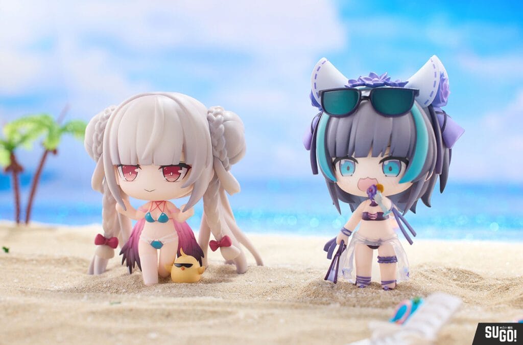 Hanabee Azur Lane Summer Swimsuit Q Version Figure Vol.2 Set Ver. PVC ...