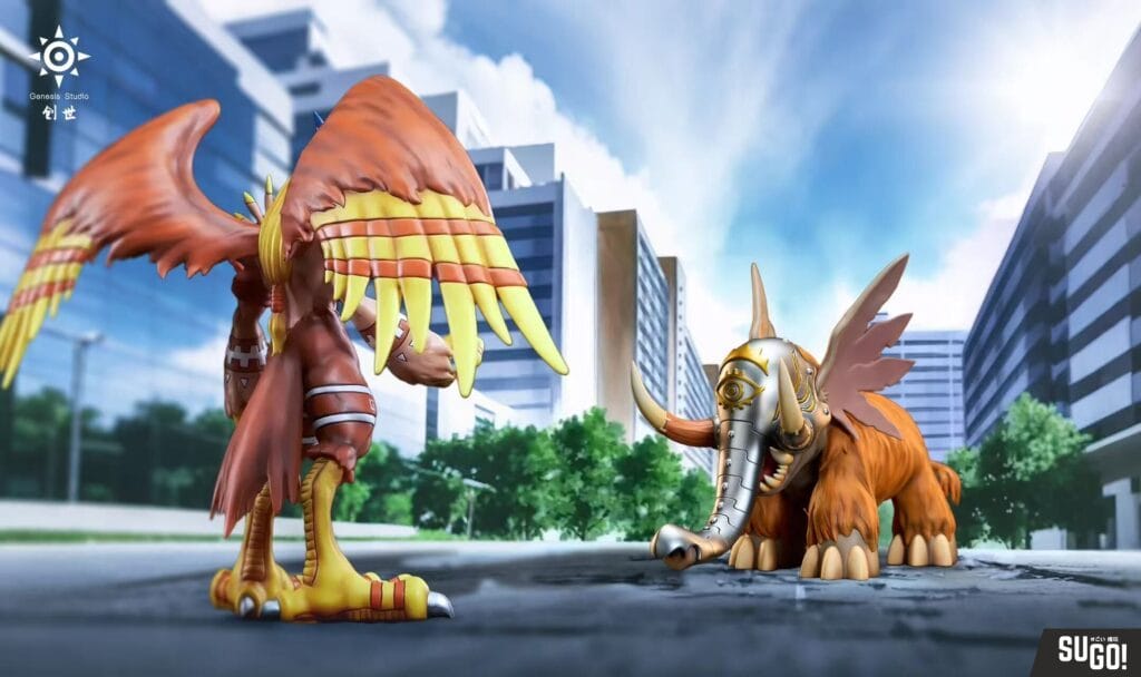 Creation Studio Digimon Mammothmon 18cm(H) GK Statue - Sugo Toys ...