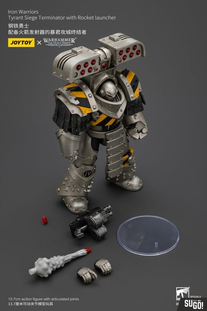 Joy Toy JT01475 Lron Warriors Tyrant Siege Terminator With Rocket ...