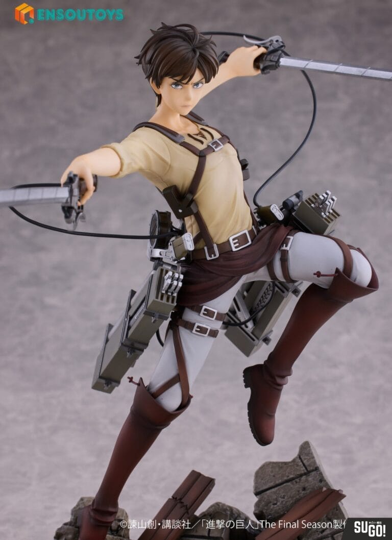 Ensoutoys Attack on Titan: Eren Yeager Bonus Ver. 1/7 PVC Figure - Sugo ...