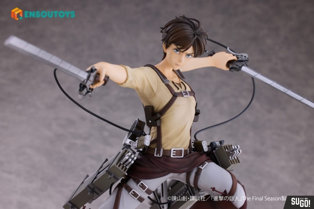 Ensoutoys Attack on Titan: Eren Yeager Bonus Ver. 1/7 PVC Figure - Sugo ...