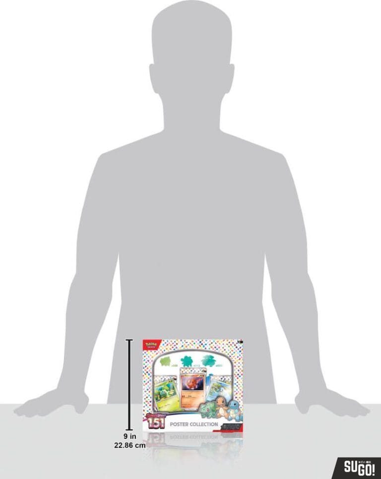 Pokemon TCG Scarlet & Violet 151 Poster Collection - Sugo Toys | Action ...