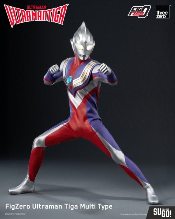 Threezero 3Z0567 Ultraman Tiga Figzero Ultraman Tiga Multi Type Action Figure - Sugo Toys ...