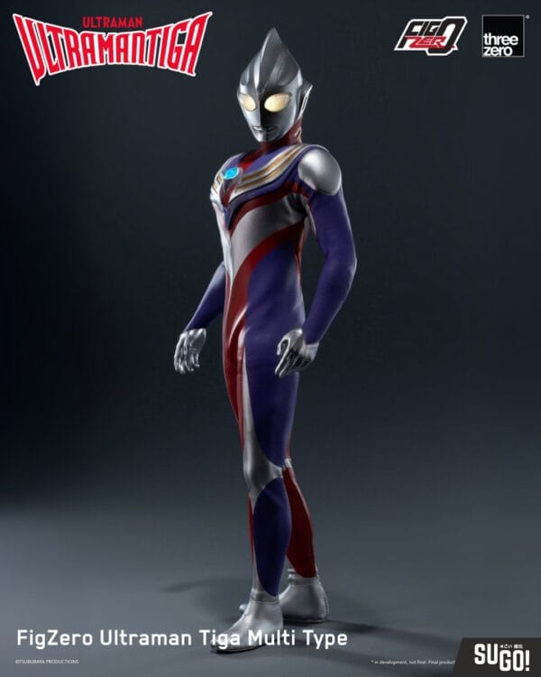 Threezero 3Z0567 Ultraman Tiga Figzero Ultraman Tiga Multi Type Action Figure - Sugo Toys ...