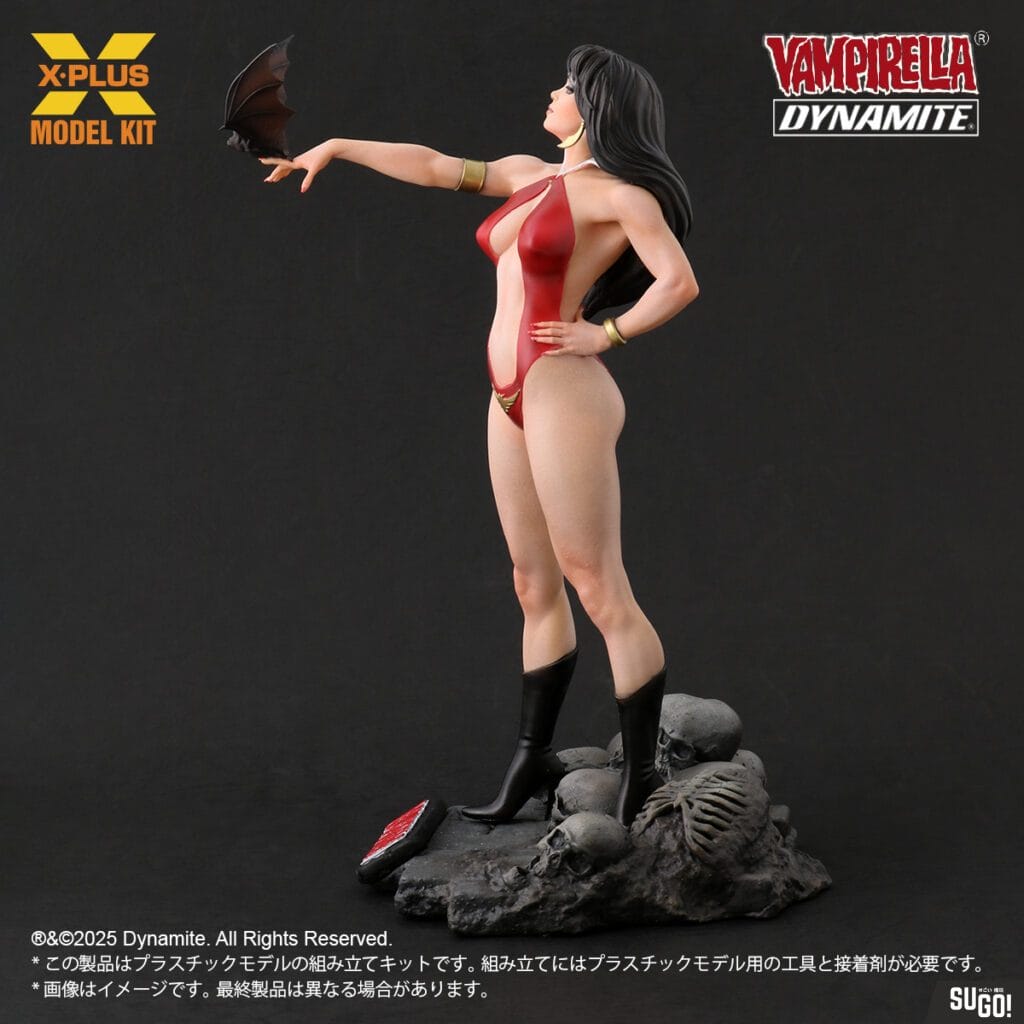 X Plus Vampirella Jose Gonzalez Edition Plastic 1/8 Model Kit - Sugo Toys | Australian Premium ...