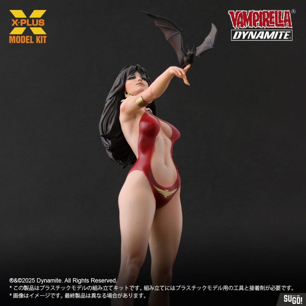 X Plus Vampirella Jose Gonzalez Edition Plastic 1/8 Model Kit - Sugo Toys | Australian Premium ...