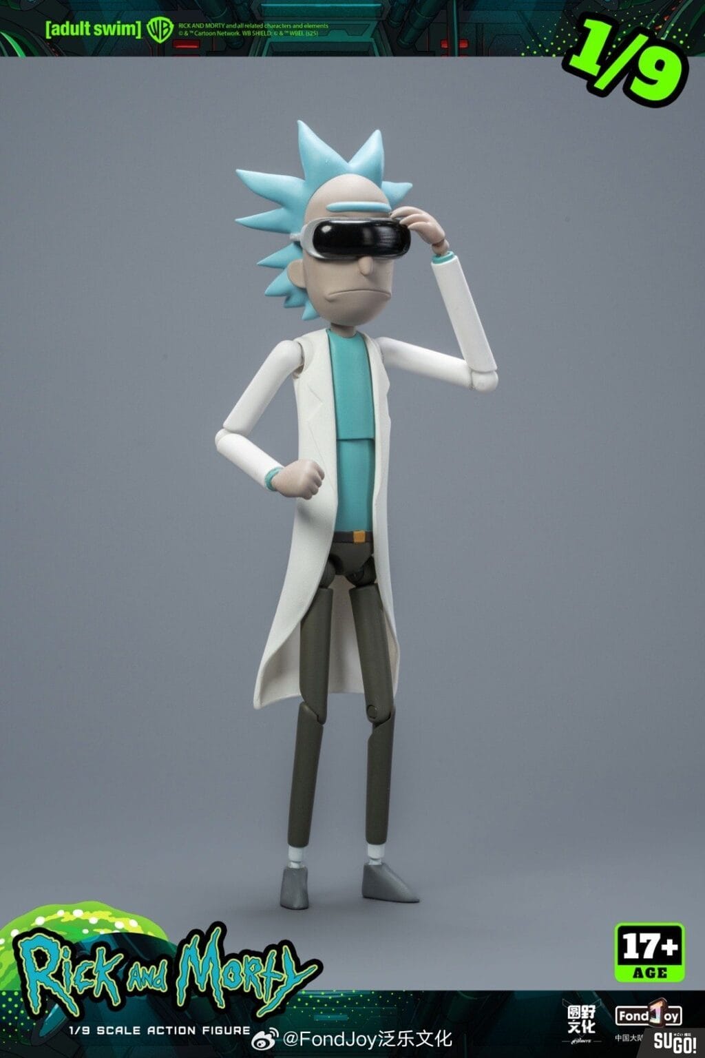 FondJoy Rick And Morty Rick Ver. 1/9 Action Figure - Sugo Toys | Action ...