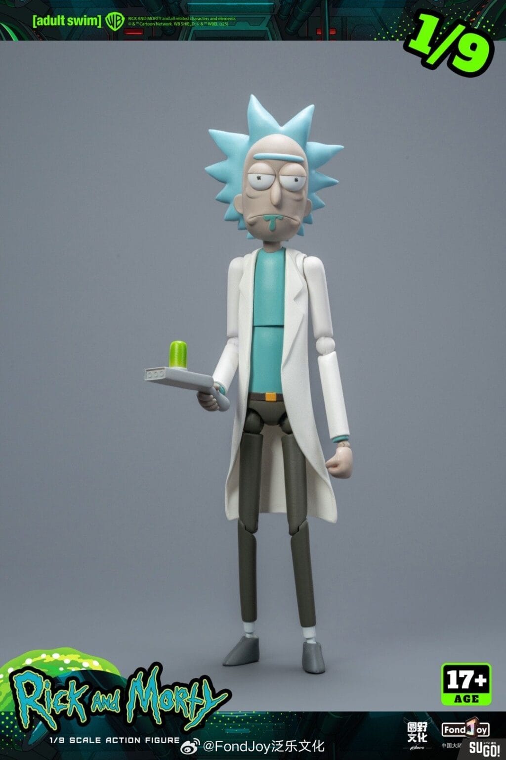 FondJoy Rick And Morty Rick Ver. 1/9 Action Figure - Sugo Toys | Action ...