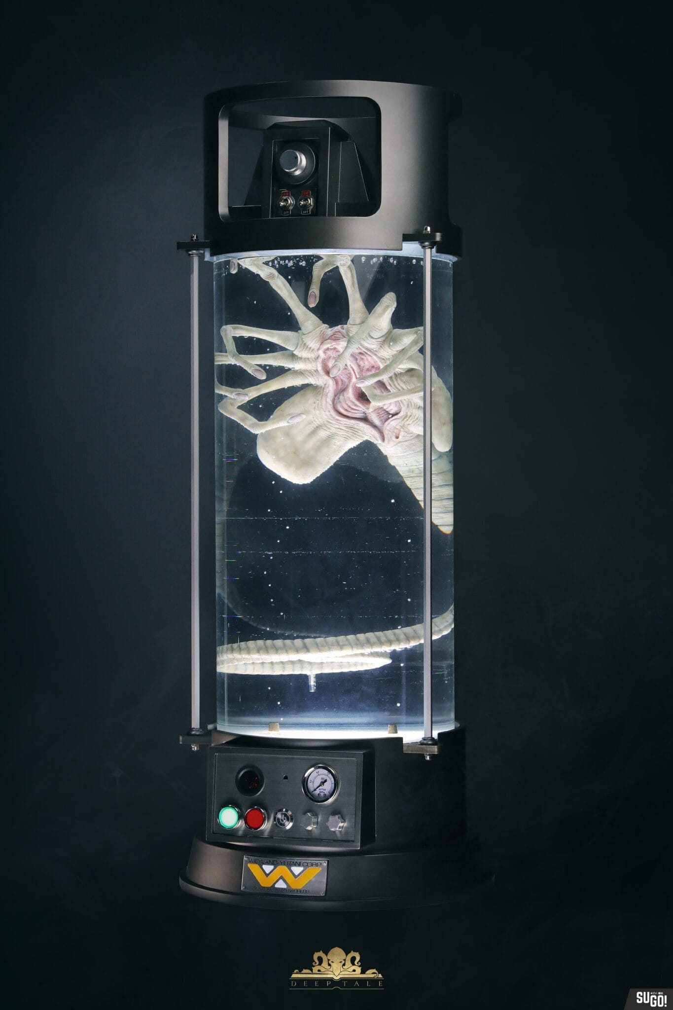 Deep Tale Studio - Alien Facehugger Stasis Chamber Life Size 1/1 Statue ...