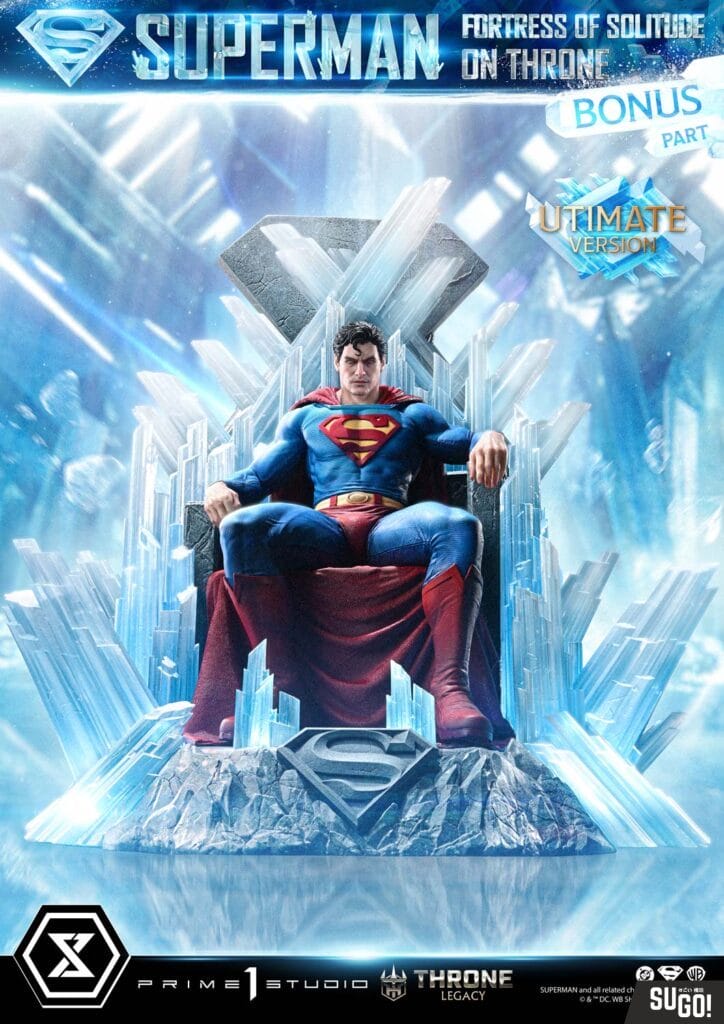 Prime 1 Studio TLCDC-08UTS Throne Legacy Superman (Comics) Superman ...