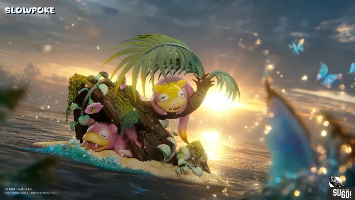 Raven Studio Pokemon Slowpoke A Ver. 13.5cm(H) GK Statue - Sugo Toys ...