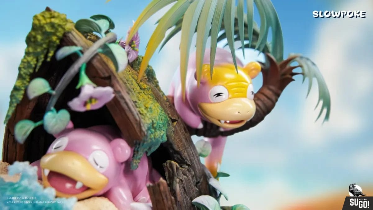 Raven Studio Pokemon Slowpoke A Ver. 13.5cm(H) GK Statue - Sugo Toys ...