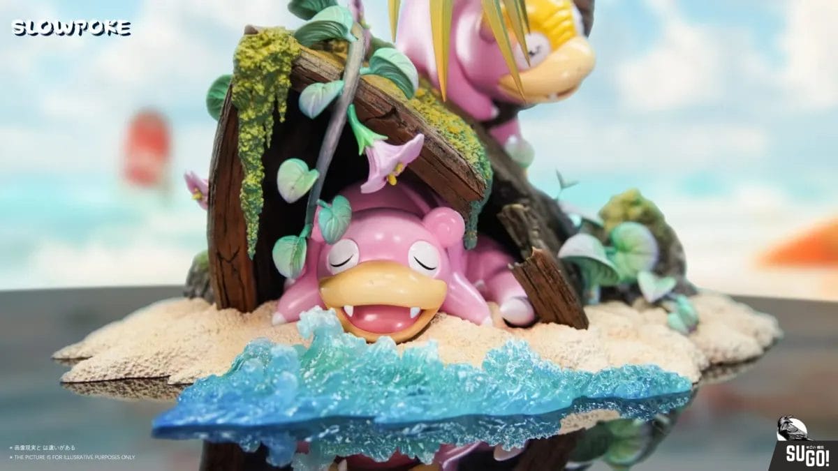 Raven Studio Pokemon Slowpoke A Ver. 13.5cm(H) GK Statue - Sugo Toys ...