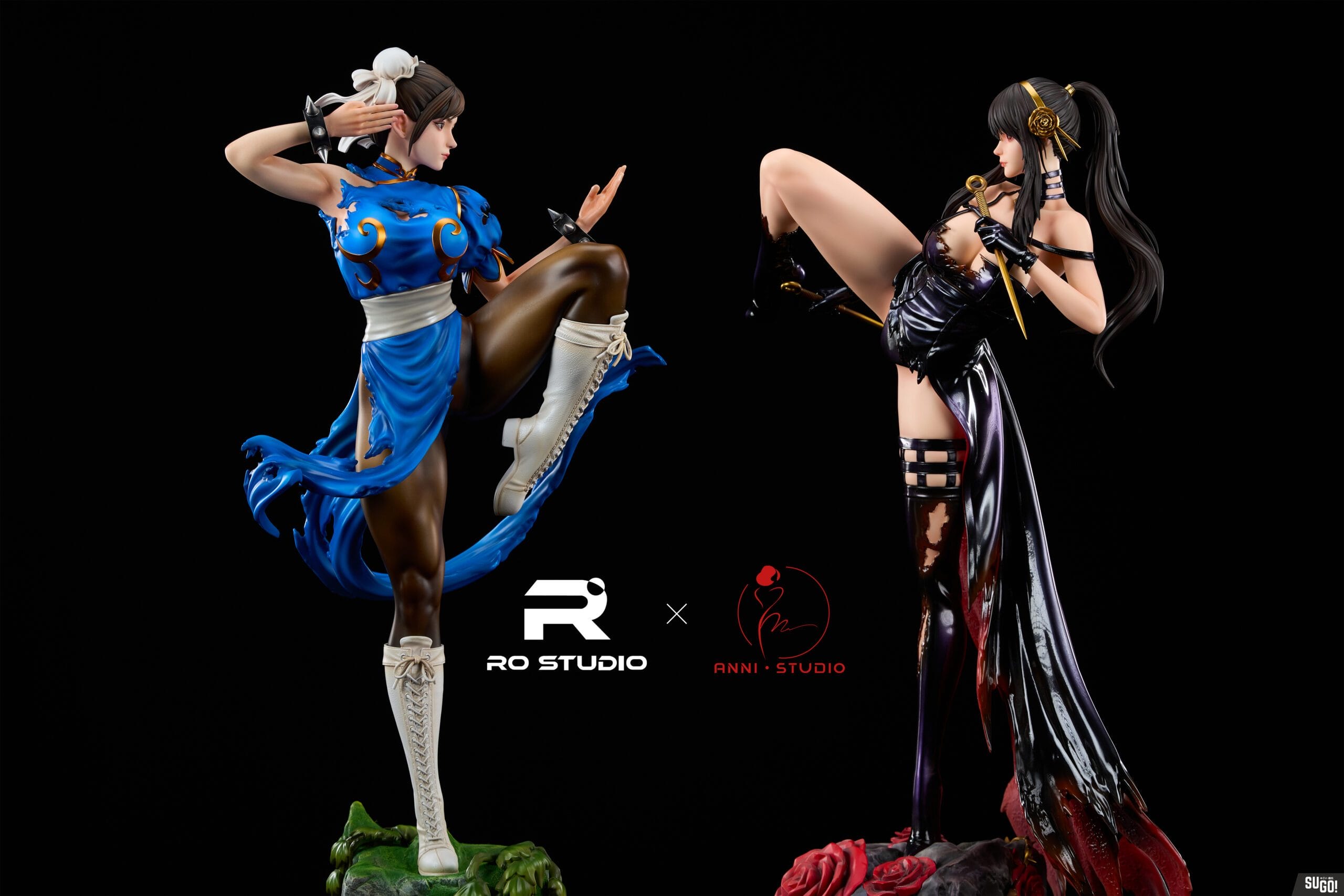 RO Studio x Anni Studio Street Fighter Chun-Li 1/4 GK Statue - Sugo ...