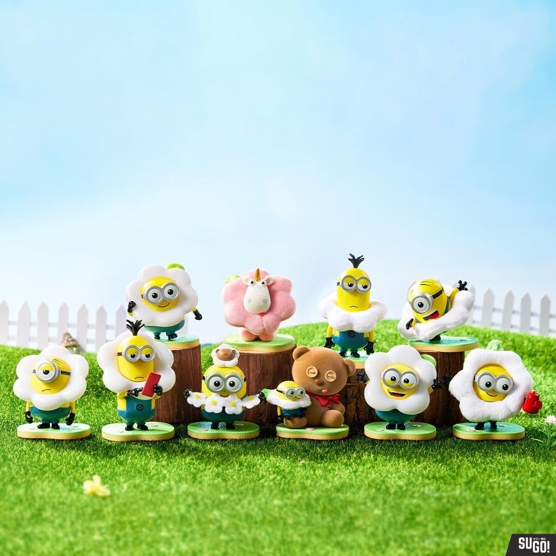 MINISO Minions Collection Flower Garden Surprise Blind Box - Sugo Toys ...