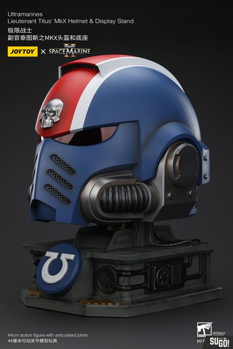 Joy Toy JT01697 Warhammer 40 Ultramarines Lieutenant Titus' Mkx Helmet ...