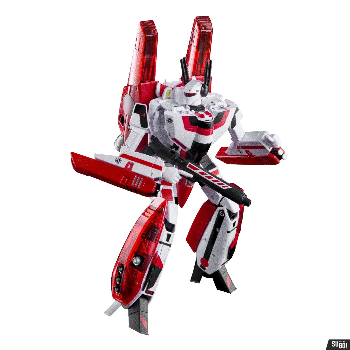 FG Model FG-01 Macross VF1S God of Flame w/ Fast Pack Armor Deluxe Ver ...