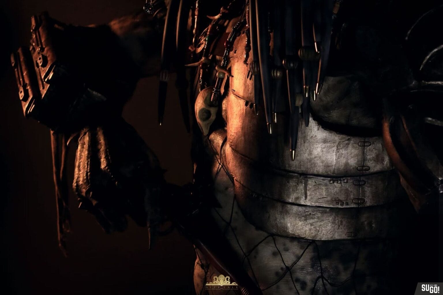 Deep Tale Studio Elder Predator Greyback Bust with Torso (Deluxe Ver ...