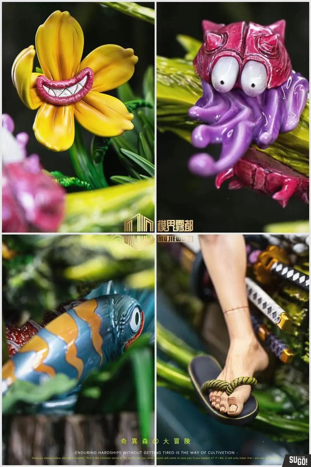 Mujie Modu Studio One Piece Roronoa Zoro & Flying Praying Mantis GK Statue - Sugo Toys ...