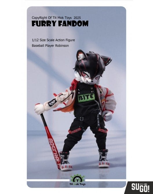 Tit Mok Toys TM-20251 Baseball Prodigy Robinson 1/12 Action Figure ...