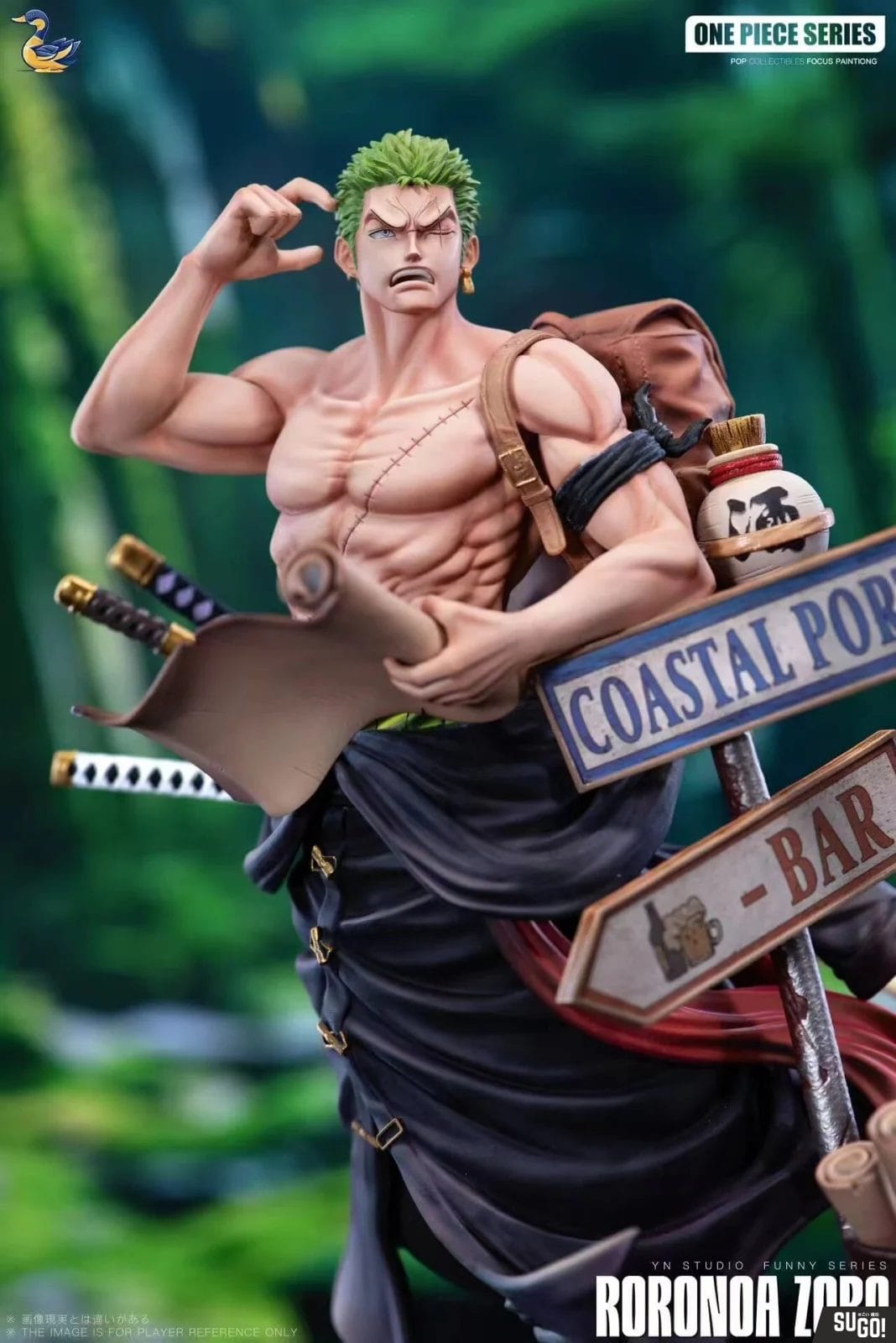 YN Studio One Piece Roronoa Zoro 26cm(H) GK Statue - Sugo Toys ...