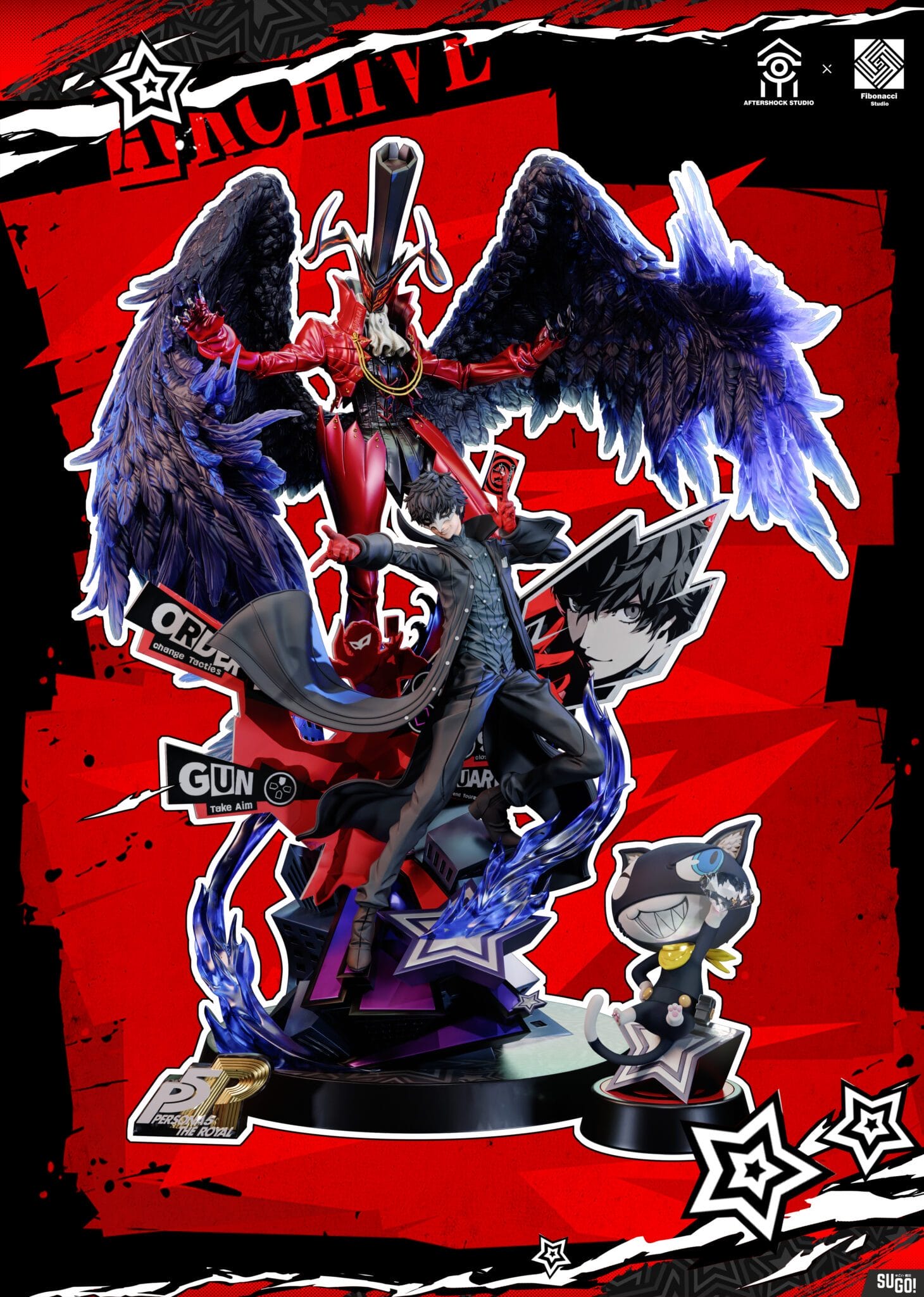 Aftershock Studio x Fibonacci Studio Persona 5 Joker & Arsène Deluxe ...