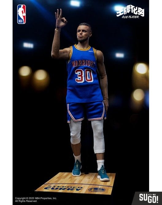 Ace Player NBA IFM0089A02 Stephen Curry Deluxe Ver. 1/6 Action Figure ...