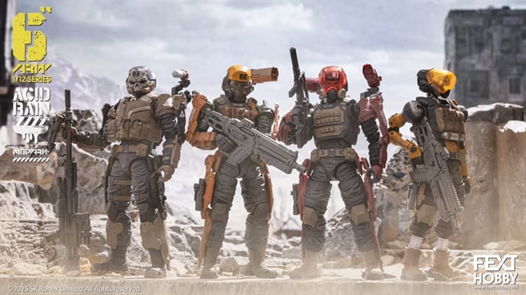 Fext Hobby FXH-AR-003 Novark Acid Rain 003 Skullwelder 1/12 Action Figure - Sugo Toys | Action ...