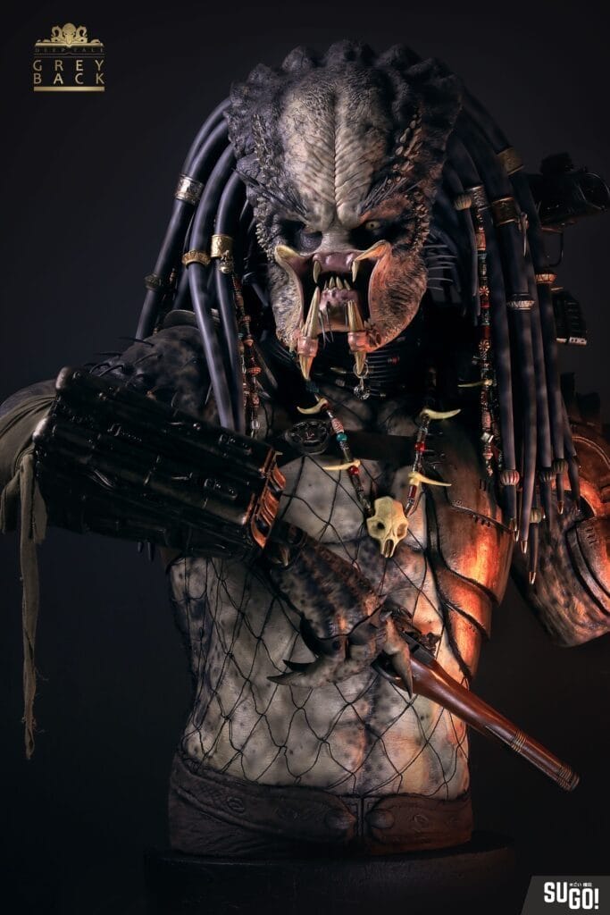Deep Tale Studio Elder Predator Greyback Bust with Torso (Deluxe Ver ...