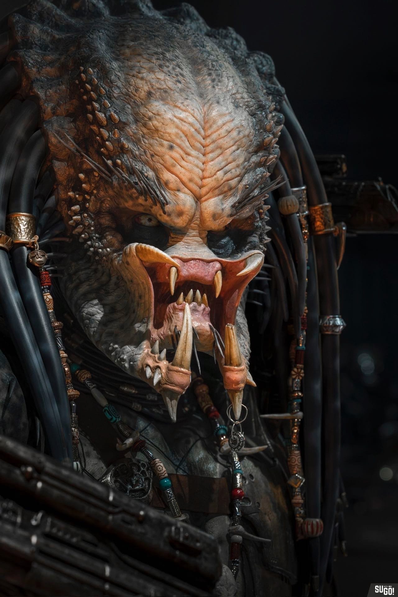 Deep Tale Studio Elder Predator Greyback Bust (Regular Ver.) GK Statue ...