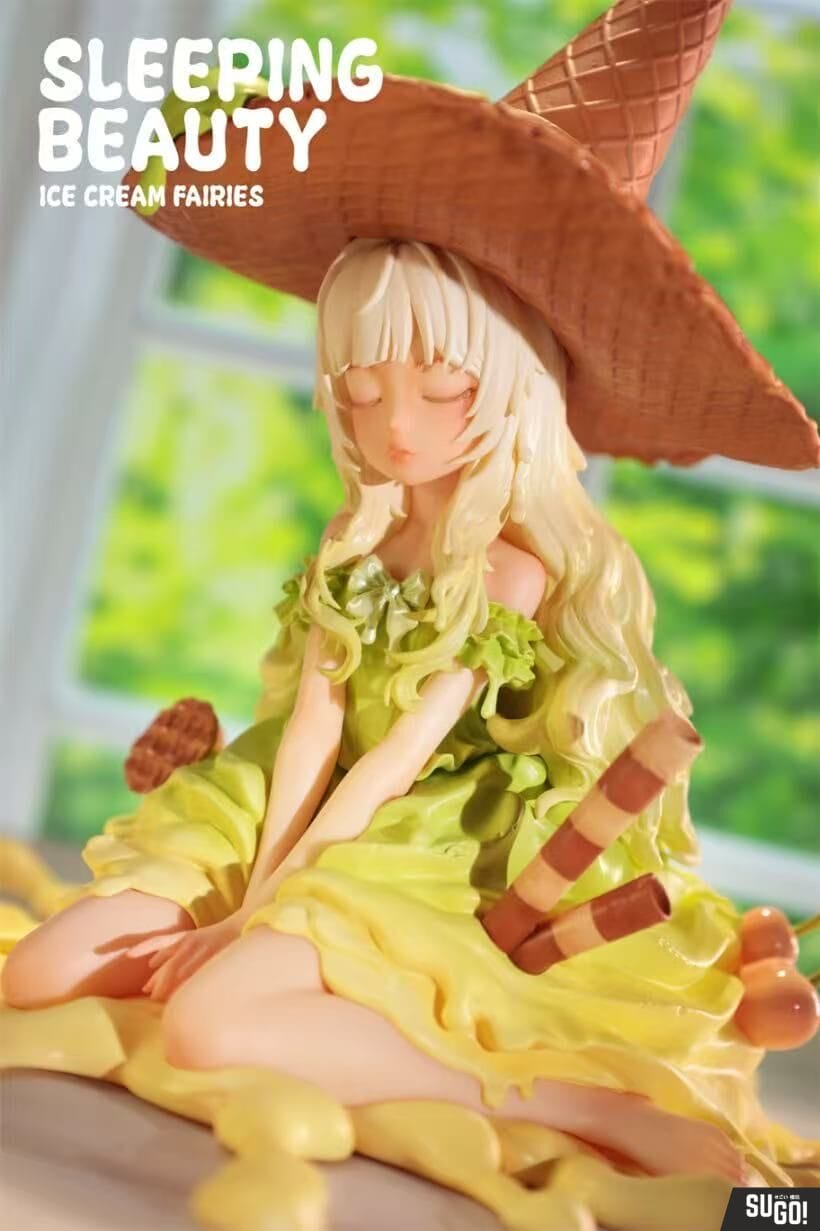 WeArtDoing Sleeping Beauty Ice Cream Cone Witch Matcha Ver. 30cm(H) GK ...