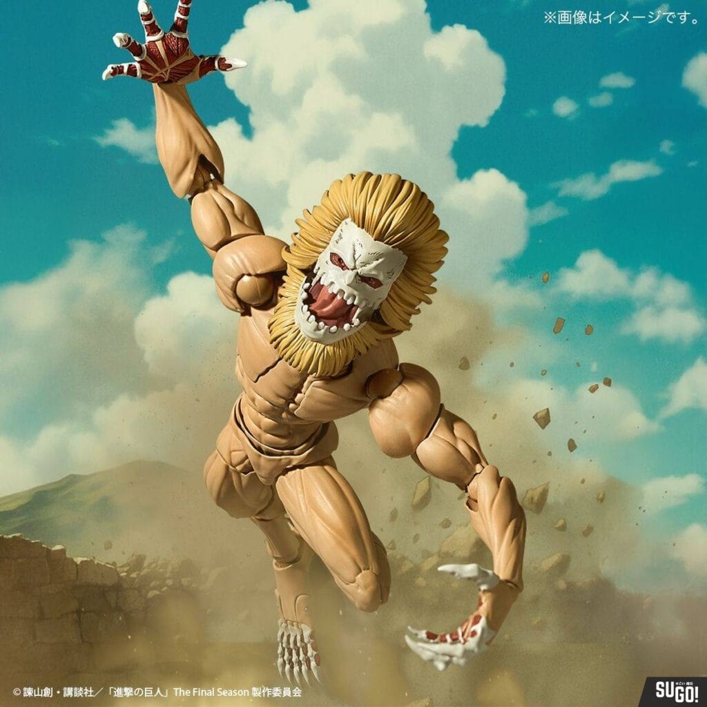 Kaiyodo Amazing Yamaguchi / Revoltech: Attack on Titan Jaw Titan ...