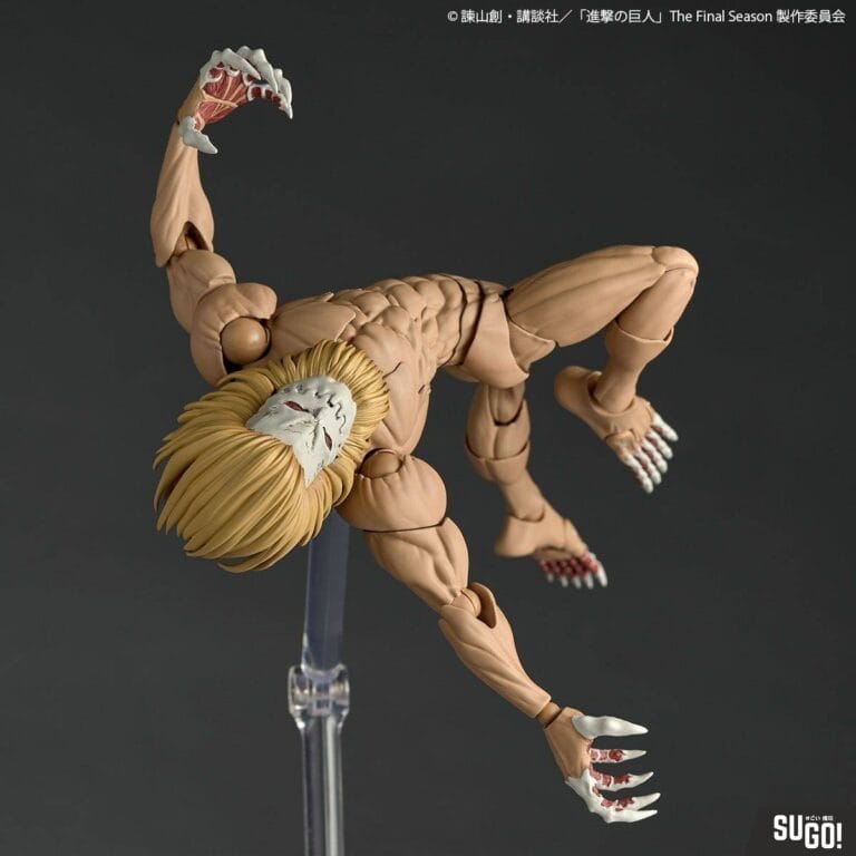 Kaiyodo Amazing Yamaguchi / Revoltech: Attack on Titan Jaw Titan ...