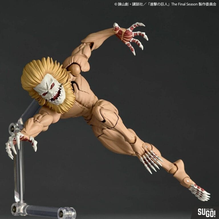 Kaiyodo Amazing Yamaguchi / Revoltech: Attack on Titan Jaw Titan ...