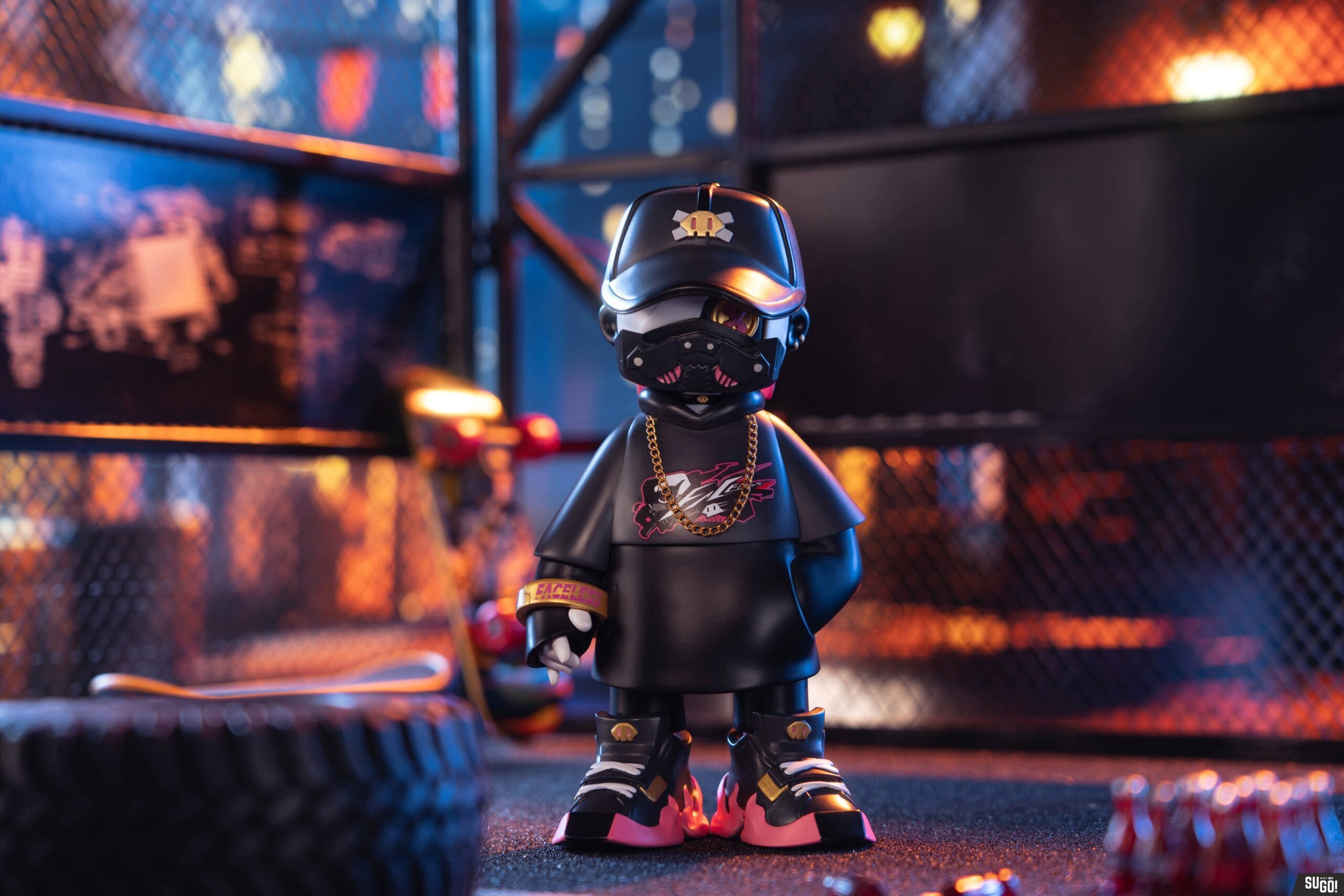 P.M. Office A Faceless:Star Love - Rapper PVC Figure - Sugo Toys ...