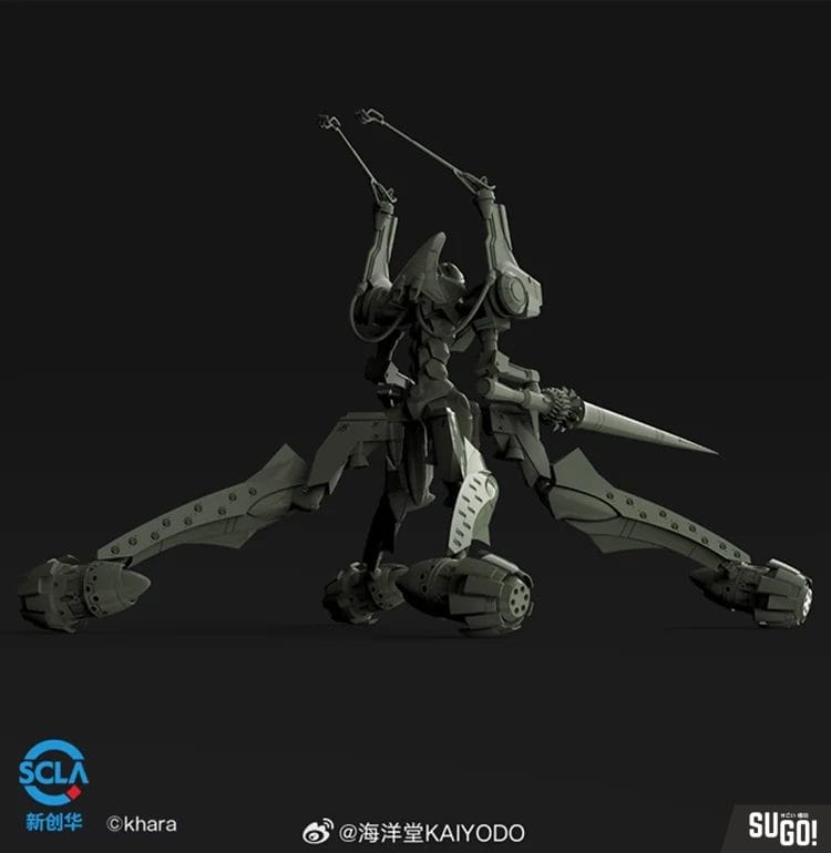 Kaiyodo Artpla Sculpture Works Evangelion Provisional Unit-05 'Battle ...