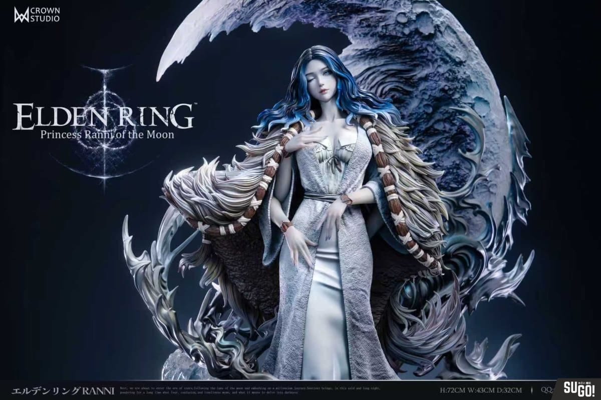 Crown Studio Elden Ring Ranni The Witch Set Ver. 1/4 GK Statue - Sugo ...