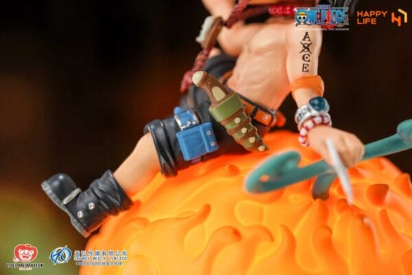 Happy Life One Piece Devil Fruit Series Portgas·D· Ace Voice-Controlled ...